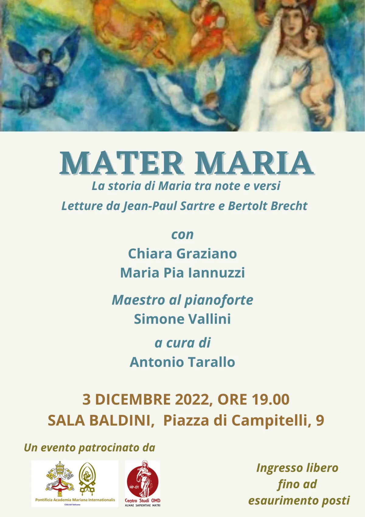 Mater Maria, la storia di Maria nei testi di Jean-Paul Sartre e Bertolt ...